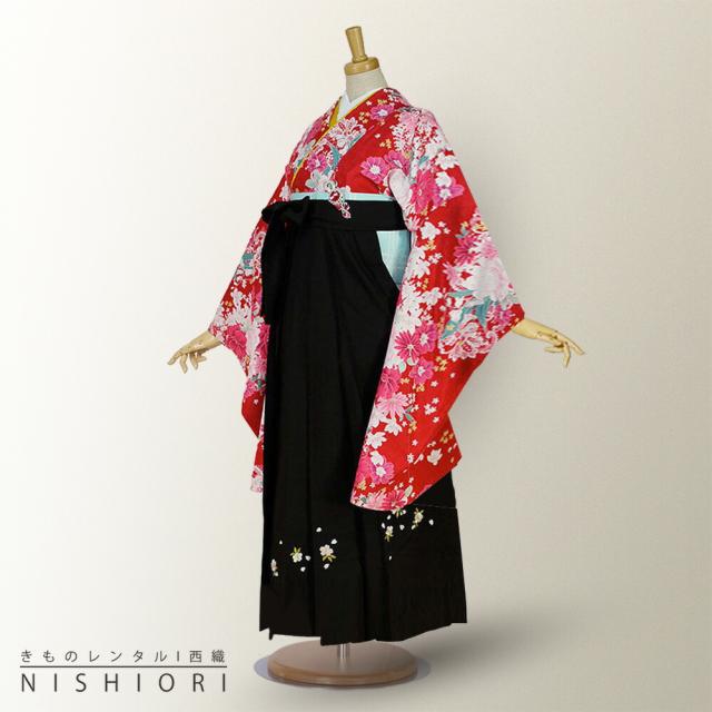 二尺袖着物 袴 レンタル 貸衣装 Mサイズ 袴 Mサイズ 小学生 対応 ブーツ選択可