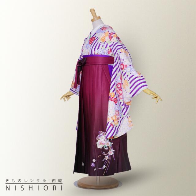 二尺袖 着物 と袴 フルセット 貸衣装 レンタル 貸衣装 卒業式 レトロ 古典 レンタル袴 袴レンタル ブーツ選択可