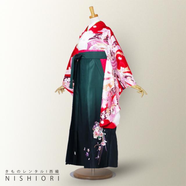 二尺袖 ブランド着物 袴 レンタル anan 貸衣装 Sサイズ Mサイズ Lサイズ 小学生 対応可 赤 白 熨斗 緑 ブーツ選択可