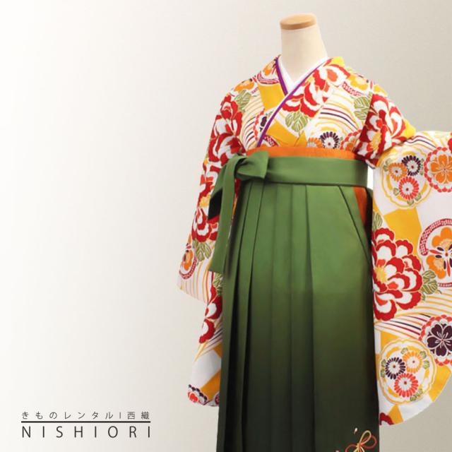 二尺袖 着物 袴 レンタル 和遊日 貸衣装 Mサイズ 小学生 対応可