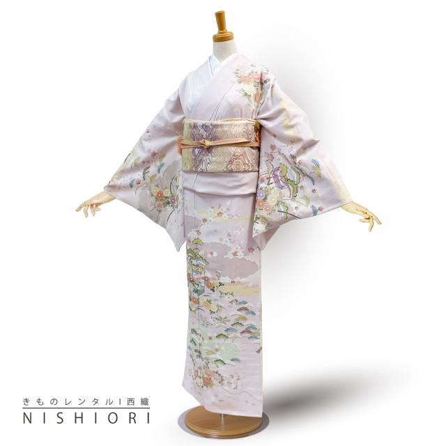 訪問着 レンタル 着物レンタル 貸衣装 フルセット 入学式 卒業式 七五三 結婚式 お宮参り 結納 お茶会 パーティー 母親 ママ 人気 訪問着レンタル 付下げ フルセットレンタル ピンク No.0249