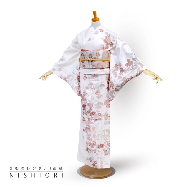 訪問着 レンタル 着物レンタル 貸衣装 画像の帯がセット 訪問着レンタル 付下げ フルセットレンタル コーディネート済袋帯