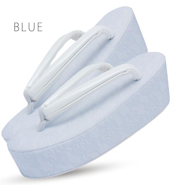 紗織 レース柄 くすみカラー ヒール 草履 レディース 単品 厚底 7.5cm 振袖 訪問着 フリーサイズ オフホワイト チャコール ベージュ 水色 フォーマル 結婚式 入学式 卒業式 お宮参り 成人式 振袖 ハイヒール