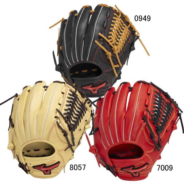 ミズノ MIZUNO  軟式用ウィルドライブ レッド IBE  オールラウンド用／サイズ10  野球 一般 軟式 グラブ グローブ  25AW(1AJGR33600)