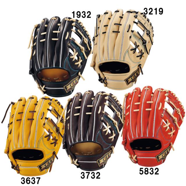 ゼット ZETT  硬式グラブ プロステイタスSEシリーズ 二塁手遊撃手用 源田タイプ  グラブ袋付  野球 硬式 グラブ グローブ 一般 遊撃手 二塁手  25AW(BPROG565SG)