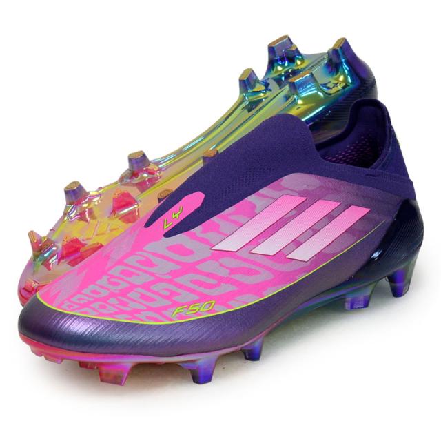 アディダス adidas  F50 ELITE FG  サッカースパイク F50 天然芝用  25FW (JS0560)