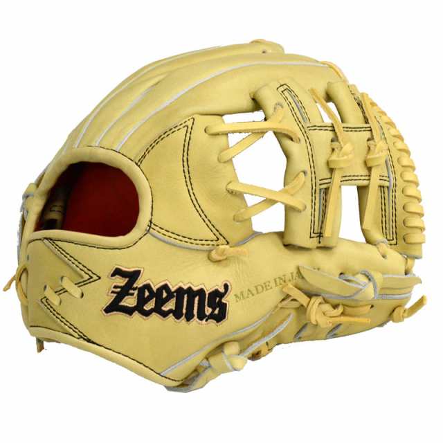 ジームス Zeems 硬式グラブ ユースモデル 内野手用 ZEEMS型ロゴ ジームス Zeems 硬式グラブ ユースモデル 内野手用 ZEEMS型ロゴ