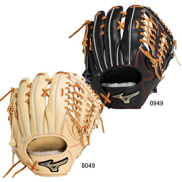 ミズノ MIZUNO 硬式用 グローバルエリート JF HselectionSIGNA  外野手用 センターポケット深め型 グラブ袋付  野球 硬式 グローブ グラブ 一般  24AW (1AJGH31607)