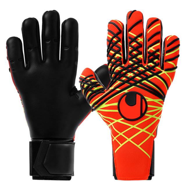 ウールシュポルト uhlsport ファイアエディション アブソルートグリップ ハーフネガティブ フィット サッカー ゴールキーパーグローブ 手袋 24FW(101135601-20)