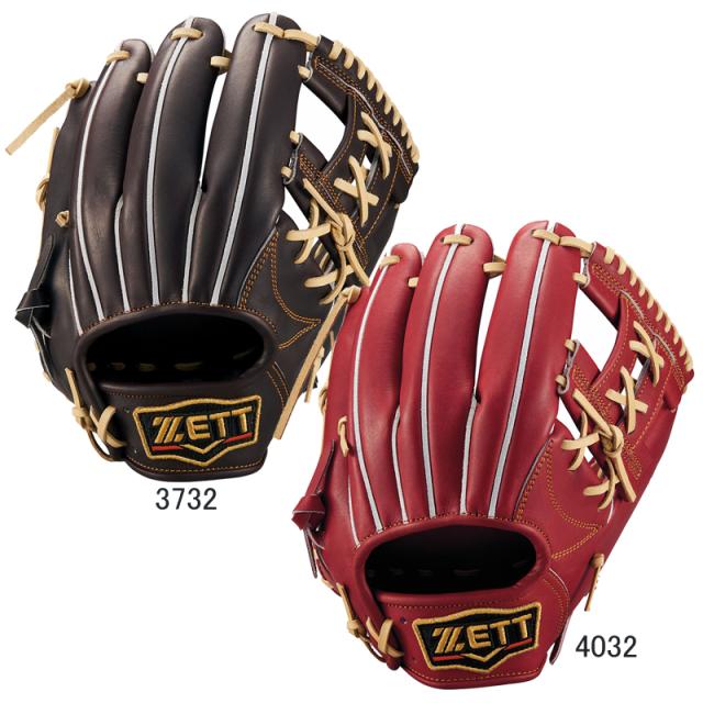 ゼット ZETT  硬式用 プロステイタス2401 内野手用  グラブ袋付  野球 硬式 グラブ グローブ 一般  24AW(BPROG364)