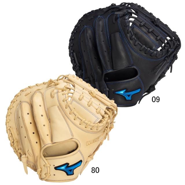 ミズノ MIZUNO  軟式用WILLDRIVE BLUE 捕手用：B-D型  野球 一般 軟式 ミット グローブ キャッチャー  25SS(1AJCR32900)