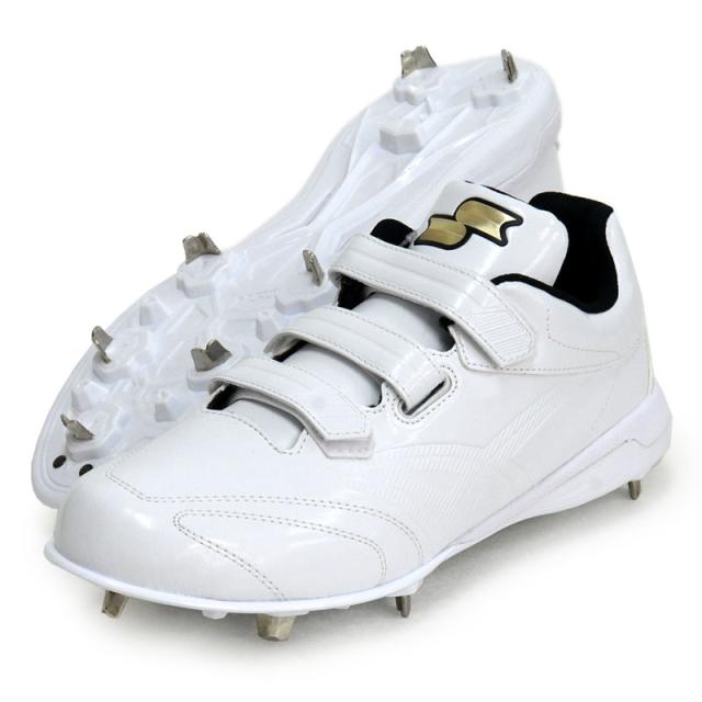 エスエスケイ SSK  グローロードTT-VW3  野球 白スパイク 埋込金具  25SS(SSF3010-1010)