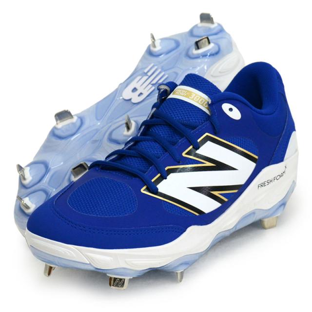 ニューバランス New Balance  3000V7 L 2E  野球 金具スパイク 樹脂底  25SS(L3000TB72E)