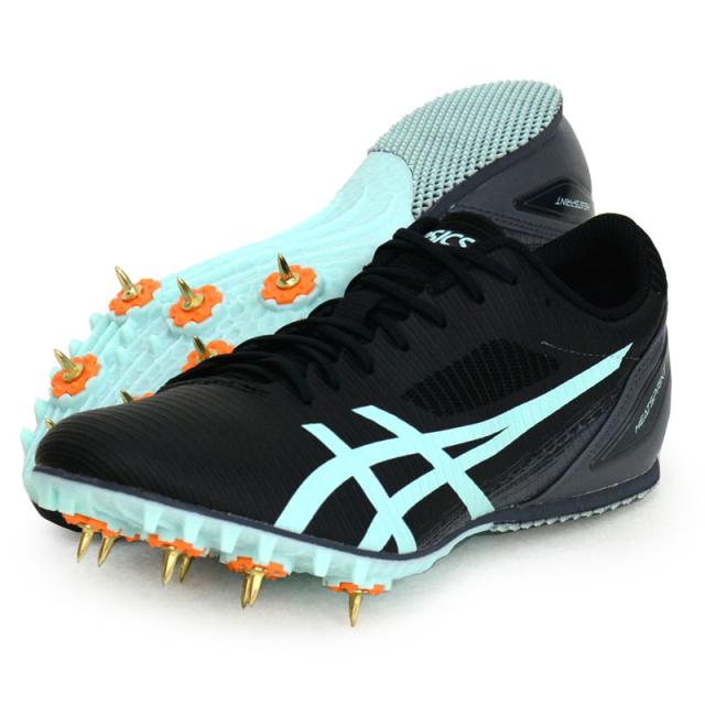 アシックス asics  HEATSPRINT 13 (ヒートスプリント 13)  陸上スパイク オールウェザー土トラック兼用モデル (100m~1500m ハードル/跳躍種目)  25SS (1093A199-002)
