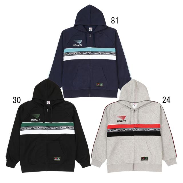 ペナルティ penalty  ヘリテージ・スウェットジップフーディー  サッカー フットサル ウェア サッカーWEAR  25SS (PTS5028)