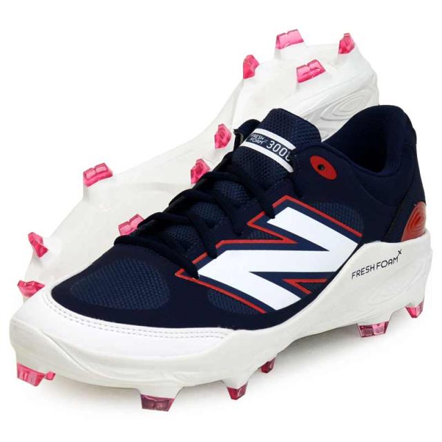 ニューバランス New Balance  3000V7 PU MOLDED 2E  野球 ポイント スパイク 樹脂底  25AW(PL3000H72E)