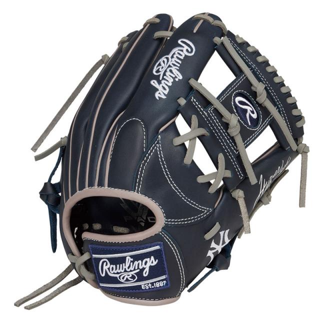 ローリングス Rawlings JR.ハイパーテック MLB N6L NYY ジュニア 少年軟式用 グローブ グラブ 25SS GJ5HTMN6L