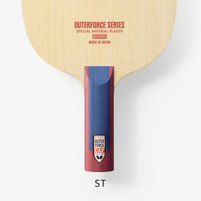 BUTTERFLY(バタフライ) アウターフォース CAF - ST 卓球 ラケット シェークハンド卓球ラケット 37354