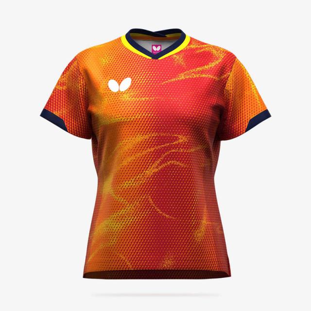 BUTTERFLY(バタフライ) エリスター12･シャツ･レディース 卓球 ウェア シャツ 47149