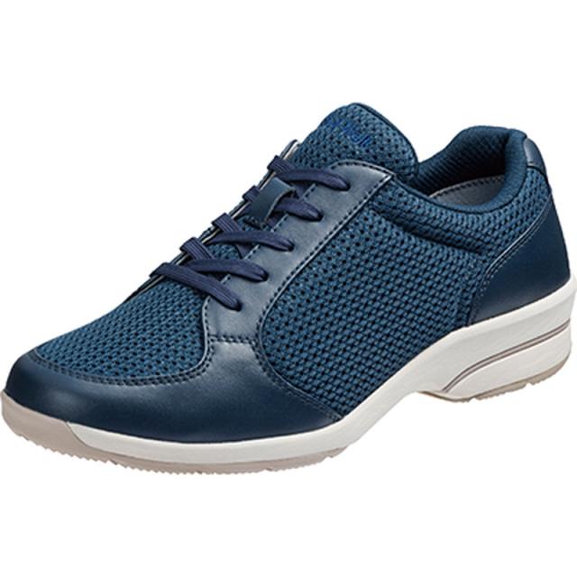 アサヒシューズ Asahi AMW WK L029 D-NV アサヒメディカルウォーク シューズ (KV78484)