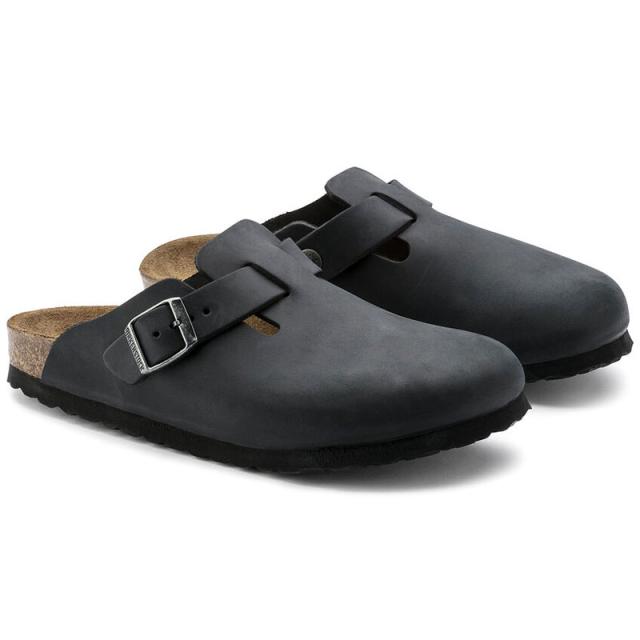 ビルケンシュトック BIRKENSTOCK Boston ボストン オイルドレザー (レギュラー) スポーツカジュアルシューズ サンダル (59461)