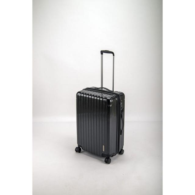 CAPTAIN STAG(キャプテンスタッグ) パルティール スーツケース（TSAロック付きWFタイプ）＜M＞（ブラッ キャンプ トレッキング バッグ ケース (UV65)