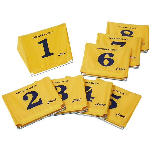 アシックス asics 大型スタート表示板セット (イエロー) (3283A027)