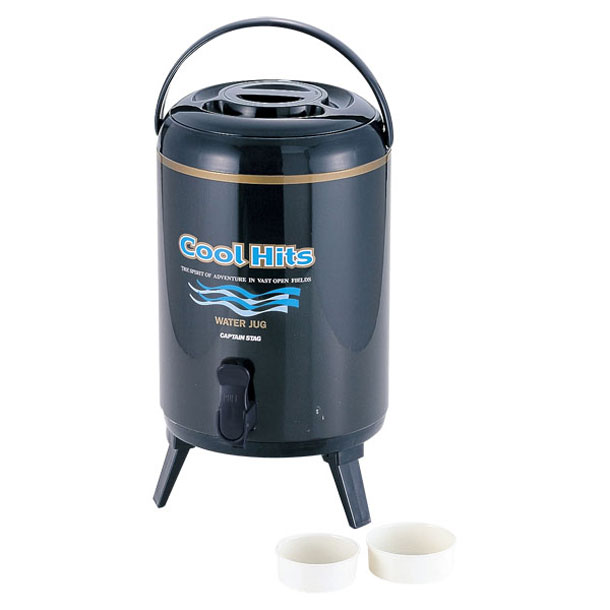 キャプテンスタッグ captainstag クールヒッツ ウォータージャグ10L(ネイビー) M-5028 アウトドアグッズ (M5028)
