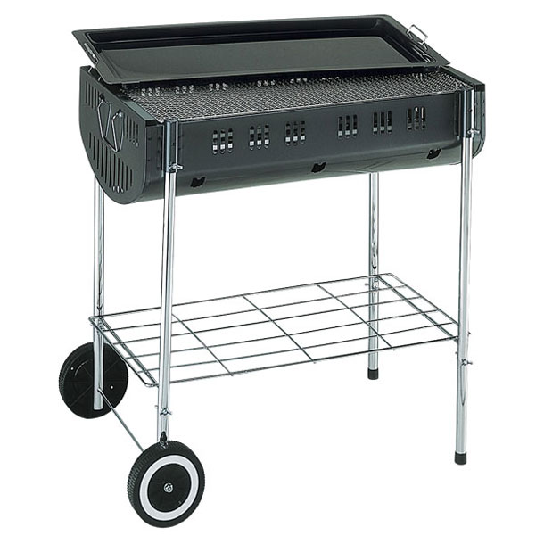 キャプテンスタッグ captainstag オーク バーベキューコンロ LL (キャスター付) M-6440 アウトドアネンリョウ･カキ (M6440)