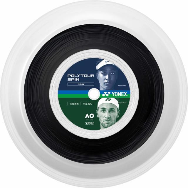 YONEX(ヨネックス) ポリツアースピン125 硬式テニス ストリングス 硬式テニスストリングス PTGSPNR2