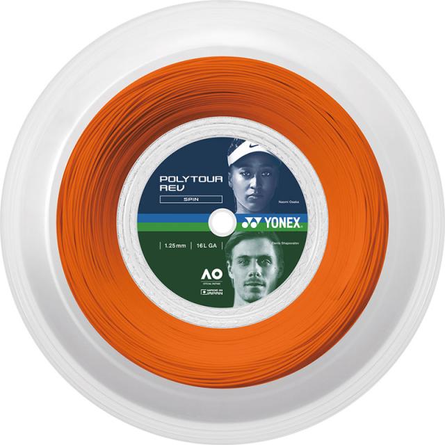YONEX(ヨネックス) ポリツアーレブ 125 硬式テニス ストリングス 硬式テニスストリングス PTR125R2