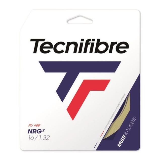 Tecnifibre(テクニファイバー) 200M NRG2 硬式テニス ストリングス (TFSR204)