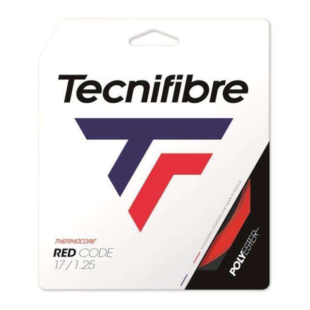 Tecnifibre(テクニファイバー) 200M REDCODE 硬式テニス ストリングス (TFSR404)