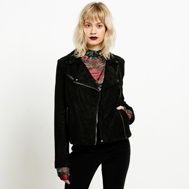 ボルコム VOLCOM Motorin Jacket レディース LIGHT ジャケット アウター b15417x1-blk