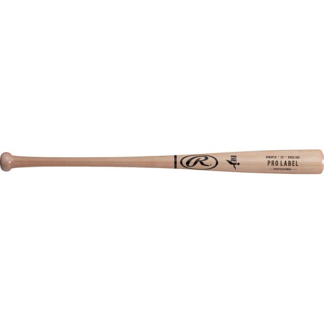 ローリングス Rawlings 硬式 PROLABEL バーチ（木製） 木製硬式用バット ナチュラル 24SS BHW4PLB