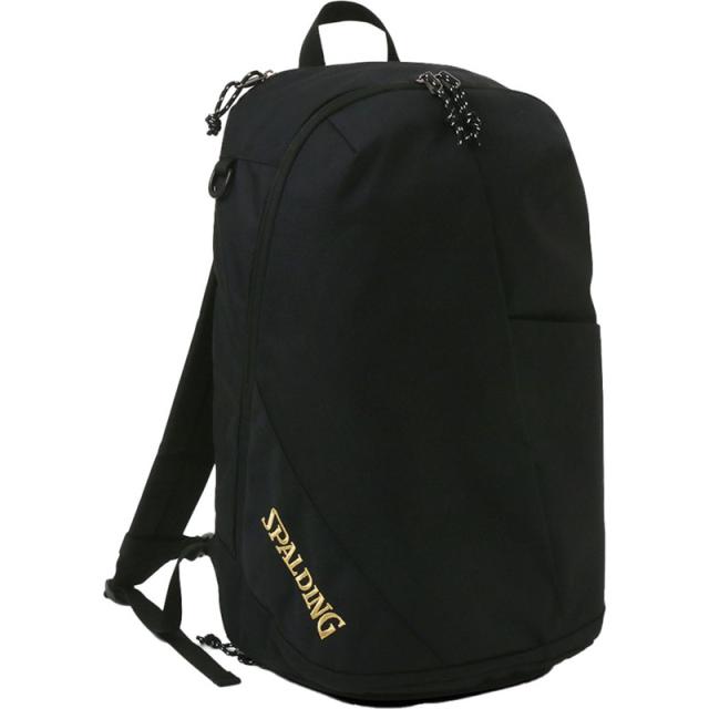 spalding(スポルディング) ヴァーシティ ブラック/ゴールド バスケットバッグ (50022gd)