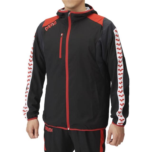 arena(アリーナ) ジヤケツト 水泳WUPニットジャケット (ass4jku001-bkrd)