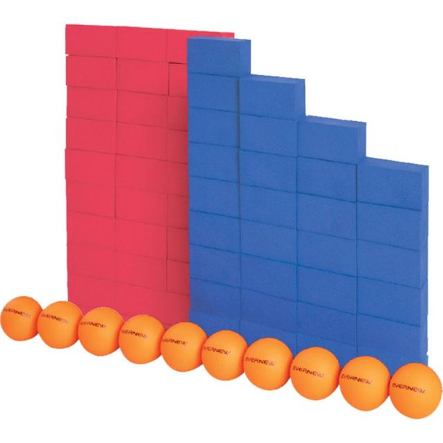 (代引き・個人宅・北海道・沖縄配送不可)エバニュー(evernew) ブロッシュボールセット C 学校 機器 器具 (ete080)