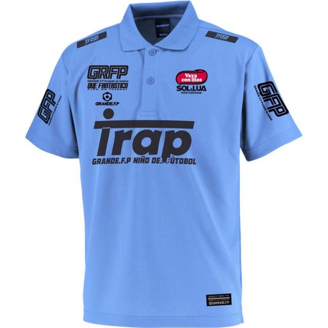 grande(グランデ) TRAP昇華転写プラクティスポロ フットサルプラクティクスシャツ (gfph23010-8109)