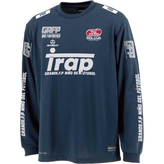 grande(グランデ) TRAP昇華転写プラ.長袖 フットサルプラクティクスシャツ (gfph23102-8701)