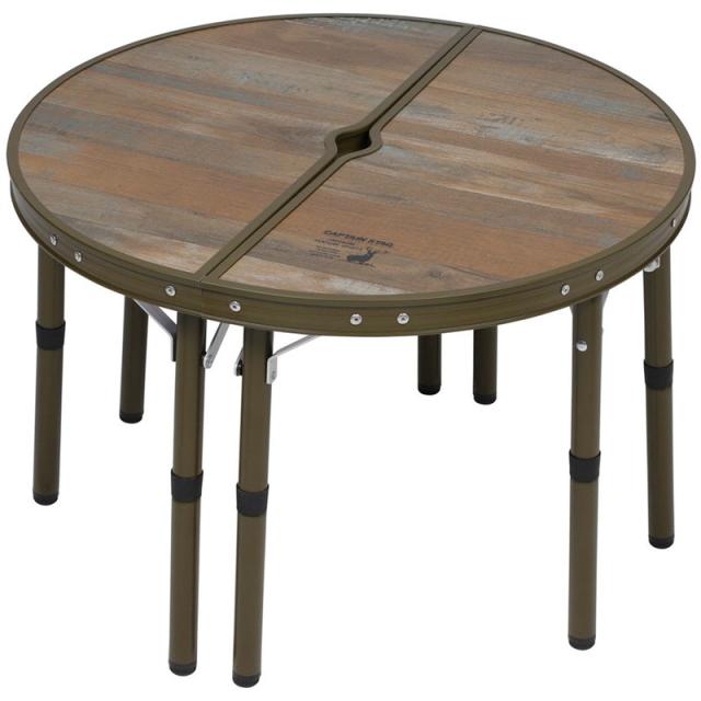 captainstag(キャプテンスタッグ) ビストロ ポールハサムテーブル60 アウトドアテーブル (uc597)