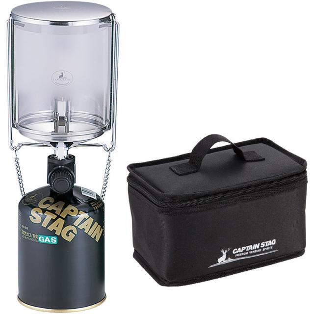 captainstag(キャプテンスタッグ) フィールドガスランタンL (ソフトケースツキ アウトドアライト･ランタン (uf0018)