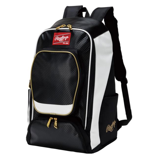 ローリングス Rawlings チームバックパック バッグ ブラック/ホワイト 24SS EBP13S10