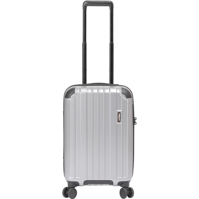 バーマスbermas HERITAGE ファスナー48C シルバー カジュアルキャリーケース (6053022)