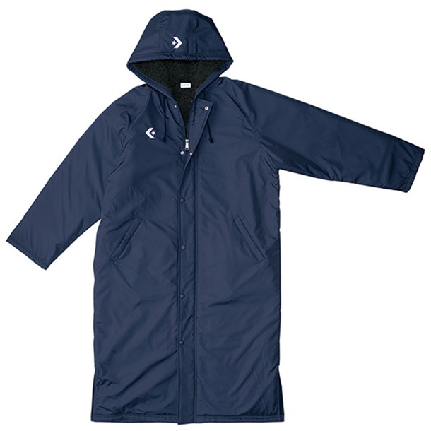 コンバース converse 0S ウラフリースナカワタロングコート バスケットコート M (cb162601-2900)