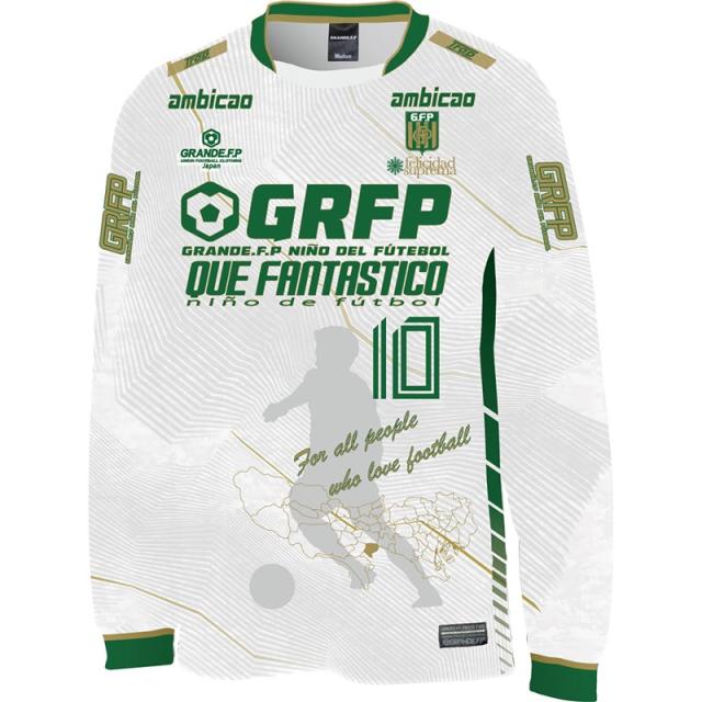 grande(グランデ) ミキトモヤ*NO.10 ショウカプラシャツL/S フットサルプラクティクスシャツ (gfph24110-01)