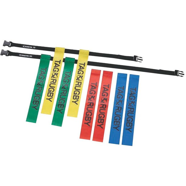 カネヤ KANEYA タグラグビーベルトセット70 20クミ 学校機器 (k686)