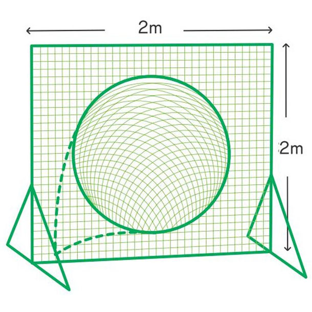 カネヤ KANEYA トスバッティング取替用シングルネット(硬式向ケ) 野球 ソフトネット (KB510N)