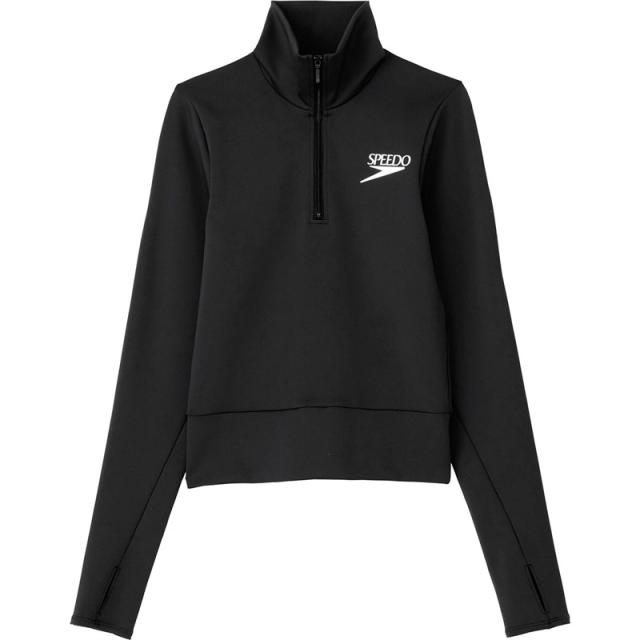 speedo(スピード) MC L/S ZIP TOP スイエイミズギW ソノタ (sfw72470-k)