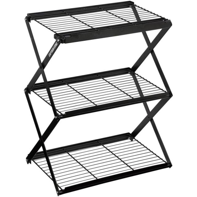 captainstag(キャプテンスタッグ) フレームワーク 3ダンMOVEラック 460アウトドアグッズソノタ (up2703)